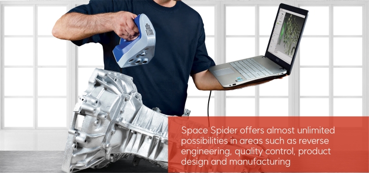 Artec Space Spider > Artec 3D Scanner | 자이브솔루션즈
