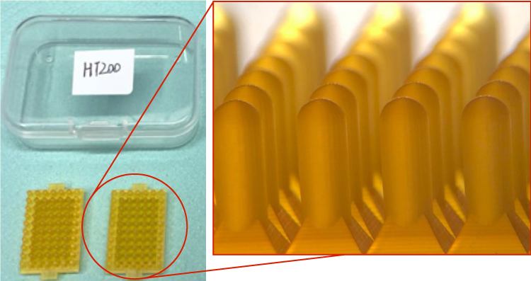 미소중력(Microgravity) 하에서 사용되는 하이드로웰, BMF PµSL(Projection micro ...